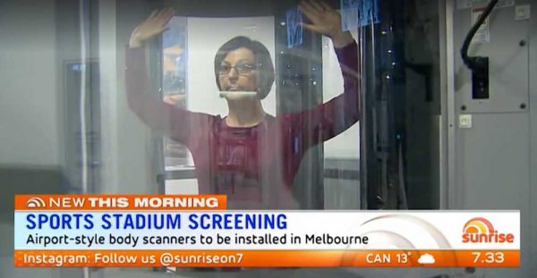 MCG, Etihad Stadium: Body scanners at sporting events latest counter ...
