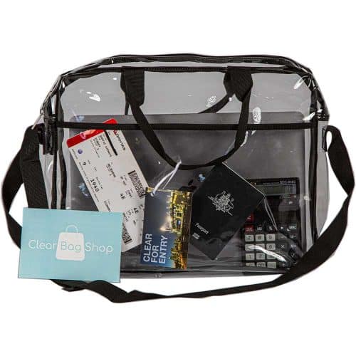 Briefcase Clear Bag - The Clear Bag Shop